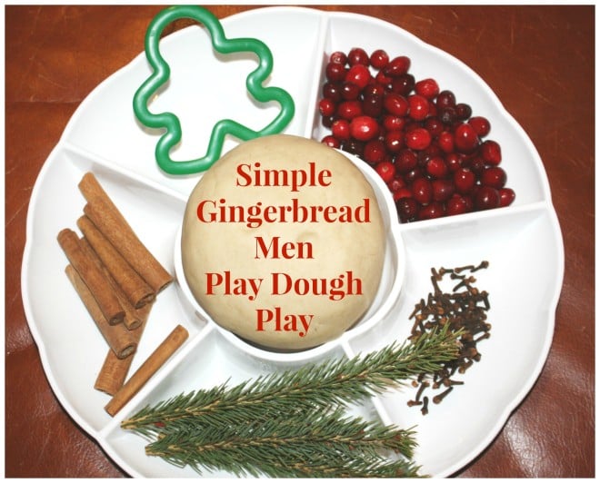 Gingerbread Playdough Recipe - Little Bins for Little Hands