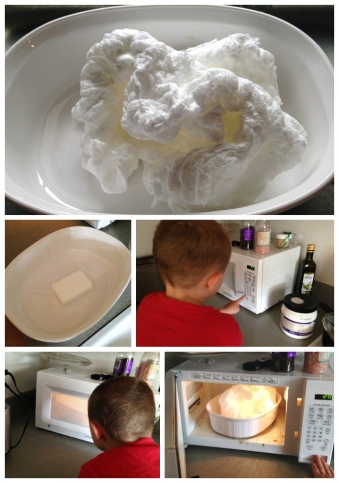 Expanding Ivory Soap Experiment - Little Bins for Little Hands