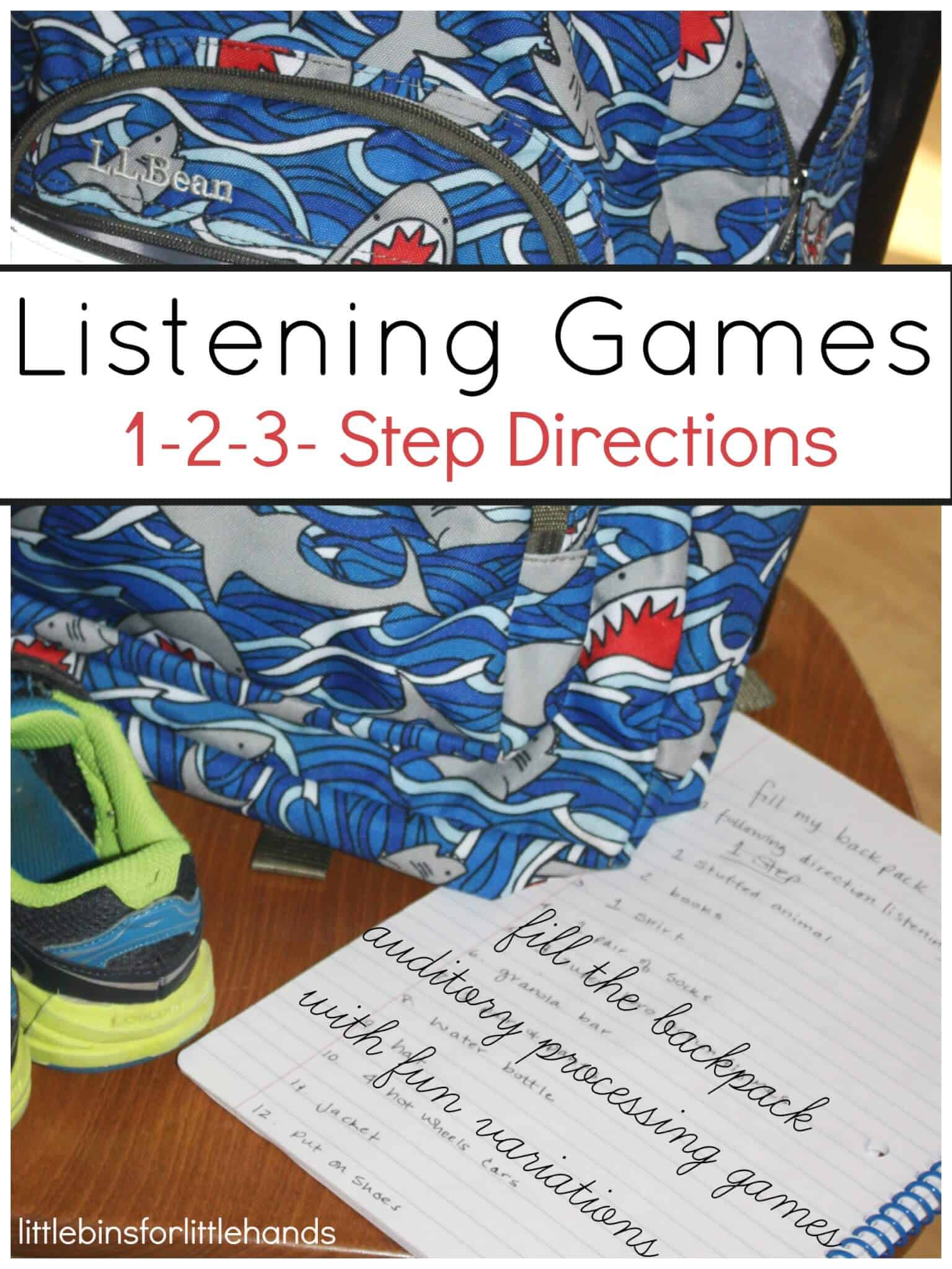 Listening Games For Auditory Processing Skills Little Bins For Little Listening Games For Auditory Processing Skills Little Bins For Little