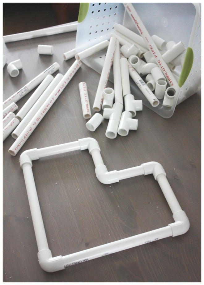 PVC Pipe Heart Engineering Project for Kids - Little Bins for Little Hands
