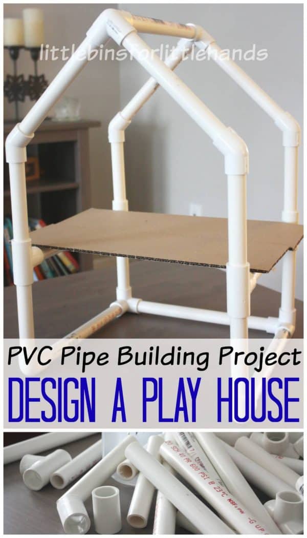 PVC Pipe House Building Project for Kids (Easy Engineering STEM)