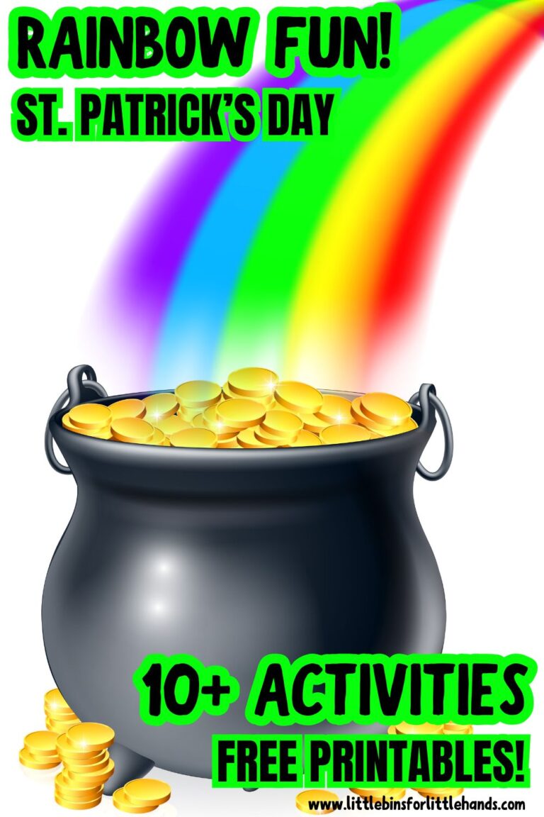 Why Rainbows For St Patrick's Day - Little Bins for Little Hands