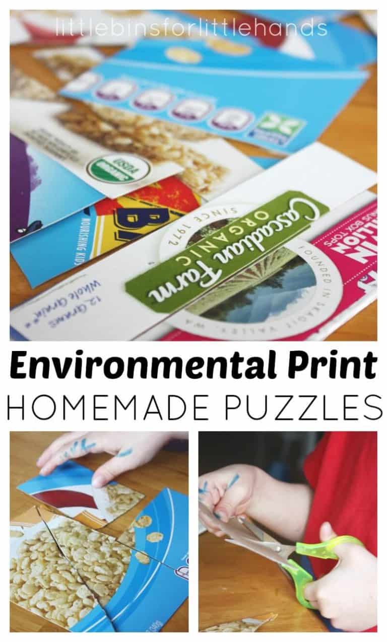 Fun Preschool Puzzle Games - Little Bins for Little Hands