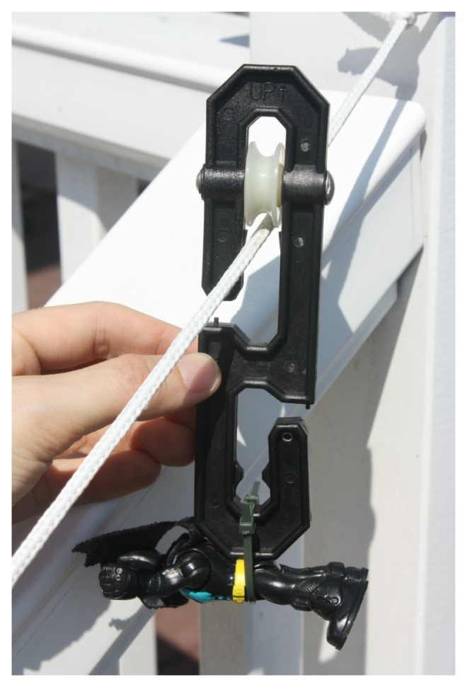 How To Make A Toy Zip Line - Little Bins for Little Hands