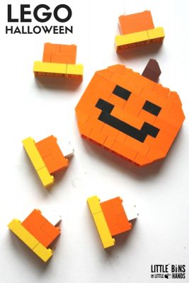 Fall LEGO Building Ideas - Little Bins for Little Hands