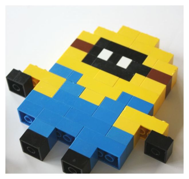 LEGO Minions with Basic LEGO Bricks - Little Bins for Little Hands