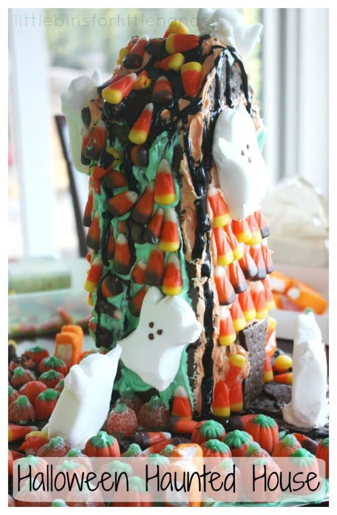 Make An Edible Haunted House - Little Bins for Little Hands