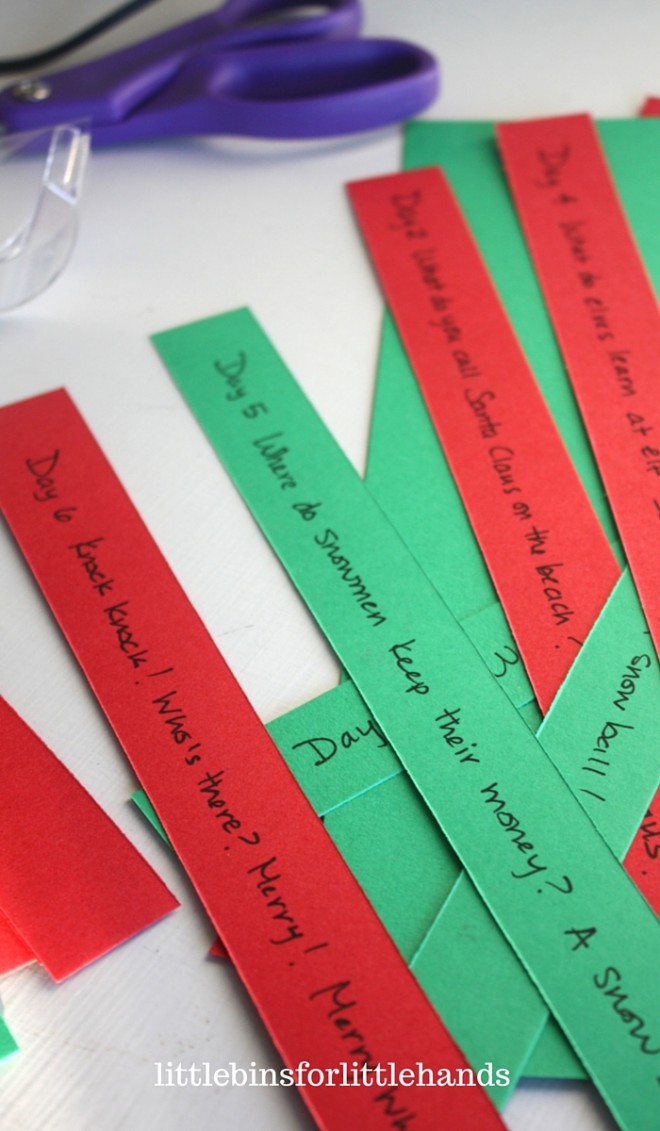 Christmas Jokes 25 Day Countdown | Little Bins for Little Hands