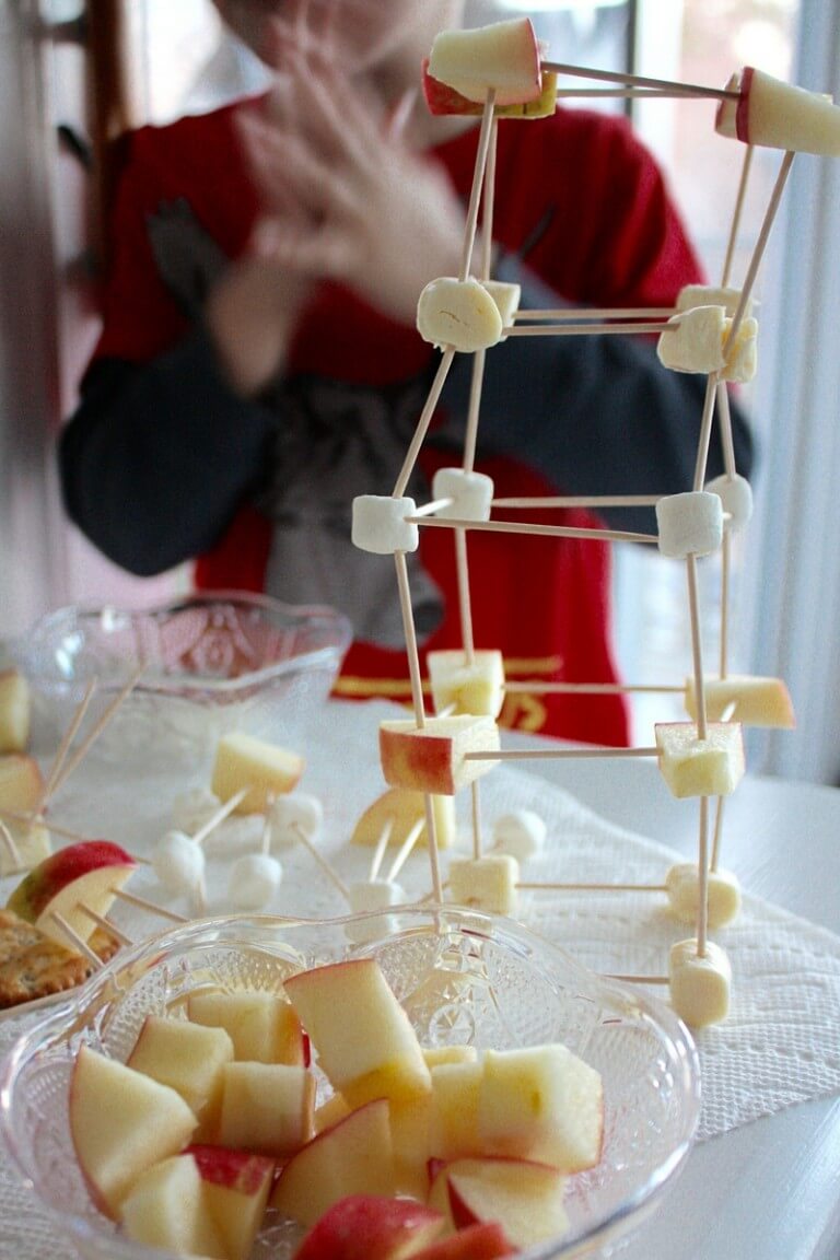 Edible Structures Snack Time Engineering and STEM