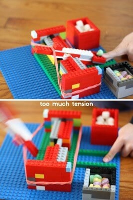 Build A LEGO Catapult - Little Bins for Little Hands