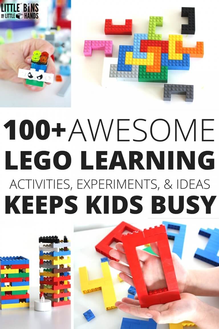 LEGO Easter Eggs: Building With Basic Bricks - Little Bins for Little Hands