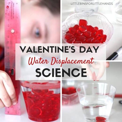 Dissolving Candy Heart Experiment - Little Bins for Little Hands