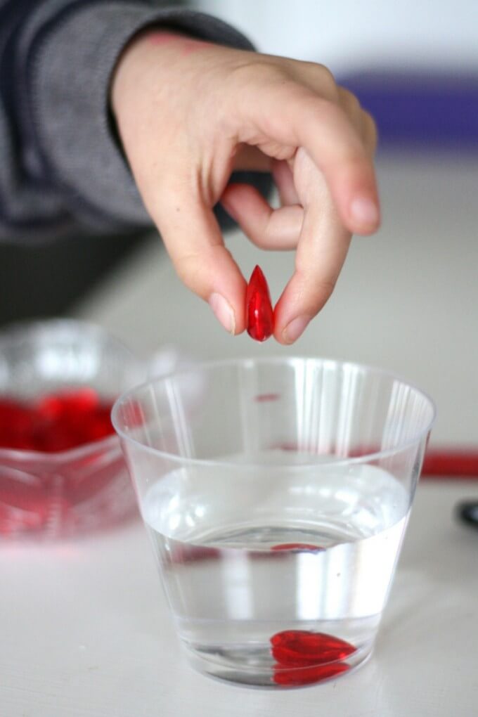 Water Displacement For Kids - Little Bins for Little Hands