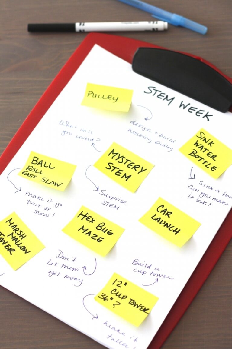 7 Paper Bag STEM Challenge Ideas - Little Bins for Little Hands