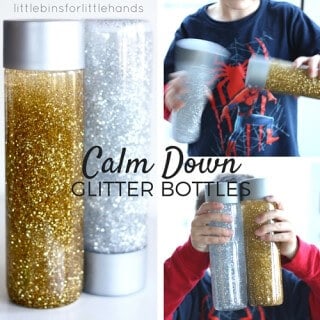 How to Make a Glitter Bottle: Easy DIY Sensory Activity for Kids