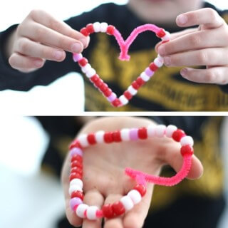Make Coding Bracelets For Valentine's Day - Little Bins for Little Hands