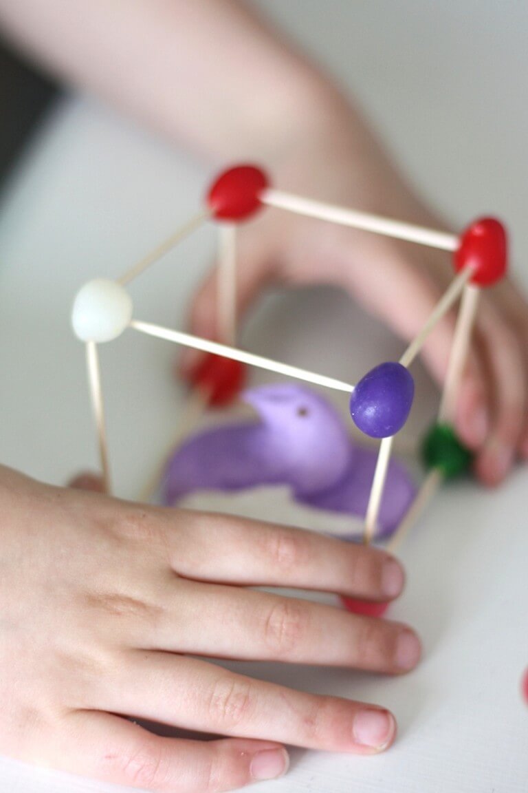 Jelly Bean Project For Easter STEM - Little Bins for Little Hands