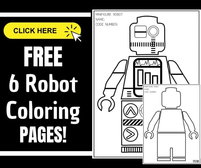 Easy LEGO Robot Activity - Little Bins for Little Hands