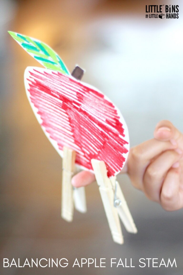Free Apple Template - Little Bins for Little Hands