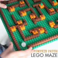 LEGO Jack O Lantern For Halloween - Little Bins for Little Hands