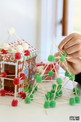 Santa's Chimney STEM Challenge - Little Bins for Little Hands