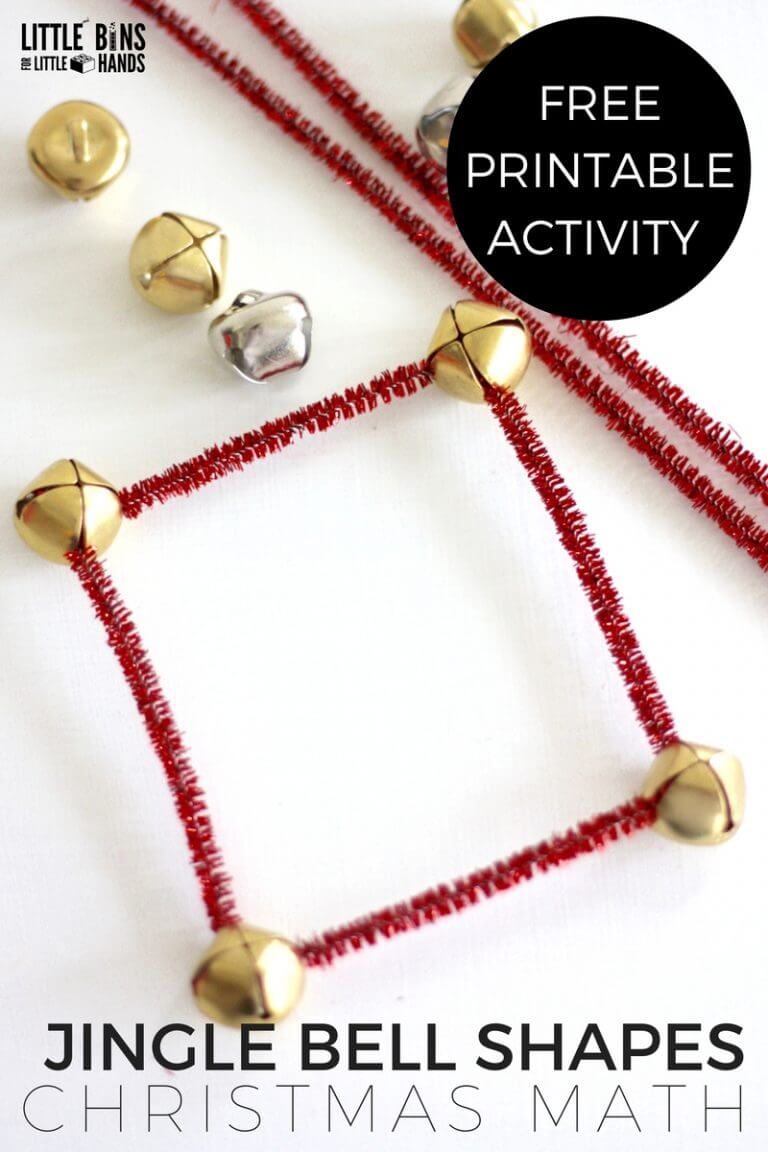 Jingle Bell Math Activity (Free Printable)