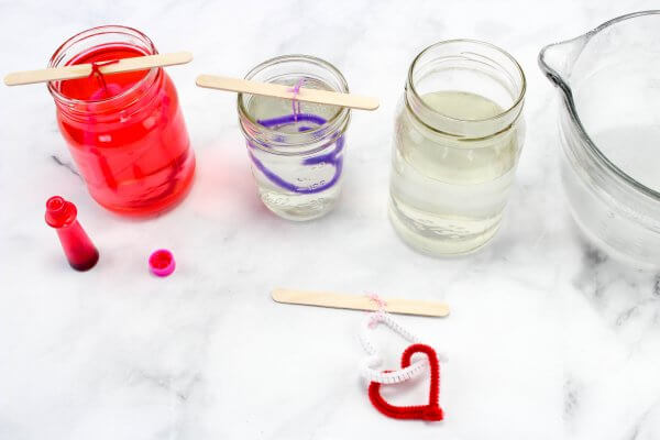 Borax Crystal Hearts (Easy Crystal Growing Experiment for Kids)