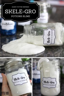 How To Make Harry Potter Slime Potions - Little Bins for Little Hands