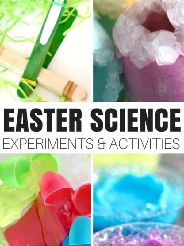 Crystal Easter Egg Experiment - Little Bins for Little Hands