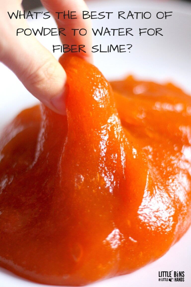 Slime Science Fair Project - Little Bins for Little Hands