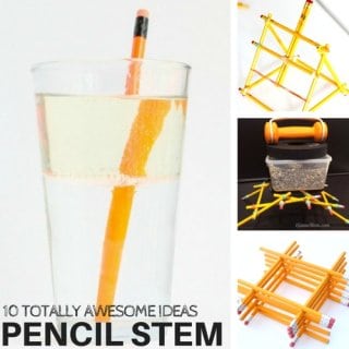 Awesome STEM Pencil Projects - Little Bins for Little Hands