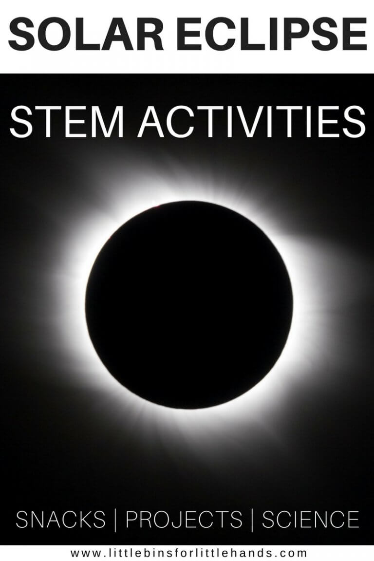 Solar Eclipse Activities - Little Bins for Little Hands