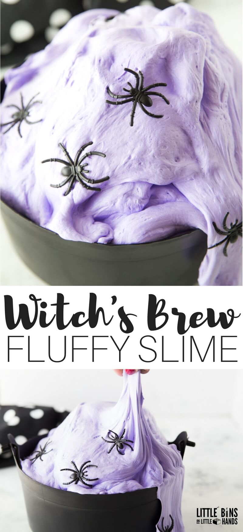 Witches Brew Slime Recipe for Kids - Little Bins for Little Hands
