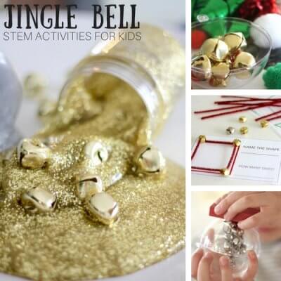 Jingle Bell STEM Challenge Christmas Science Experiment