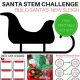 Santa's Sleigh STEM Challenge - Little Bins for Little Hands