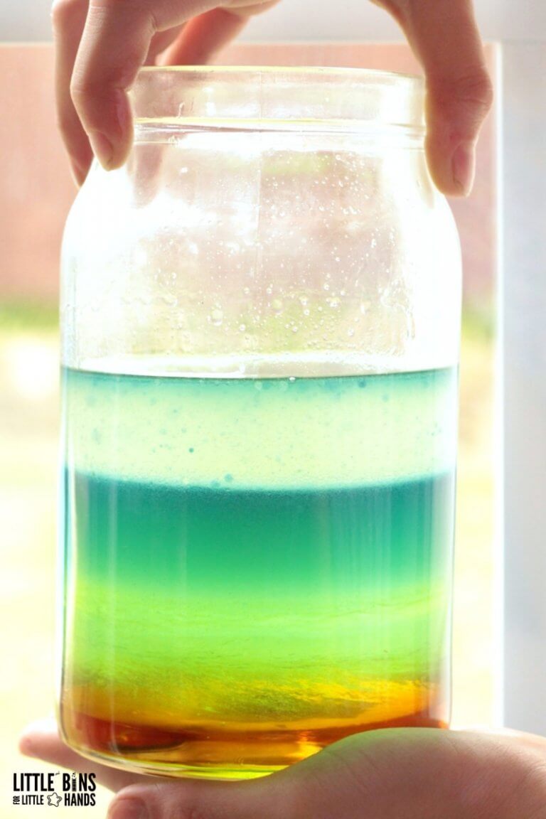 Amazing Density Tower Experiment (Liquids and Density)
