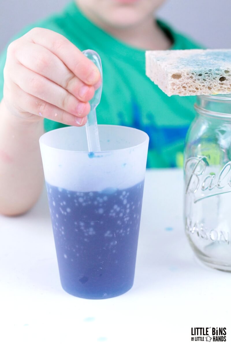 How Does Rain Form - Little Bins for Little Hands