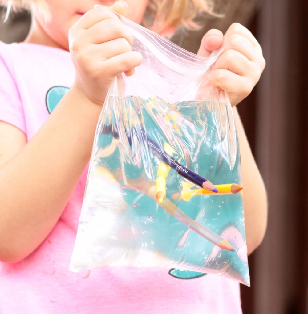 Leakproof Bag Experiment - Little Bins for Little Hands