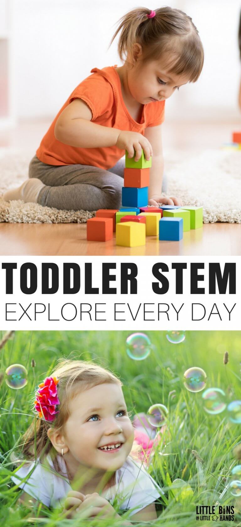 35 STEM Activities For Toddlers - Little Bins for Little Hands