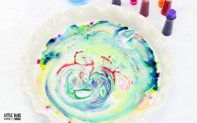 Magic Milk Science Experiment | Little Bins for Little Hands