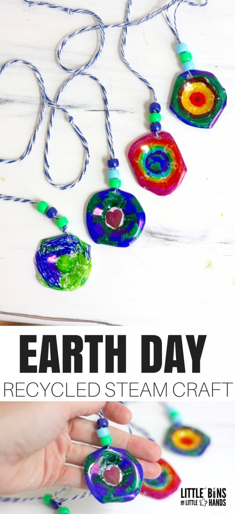 Earth Day Recyclable Craft - Little Bins for Little Hands