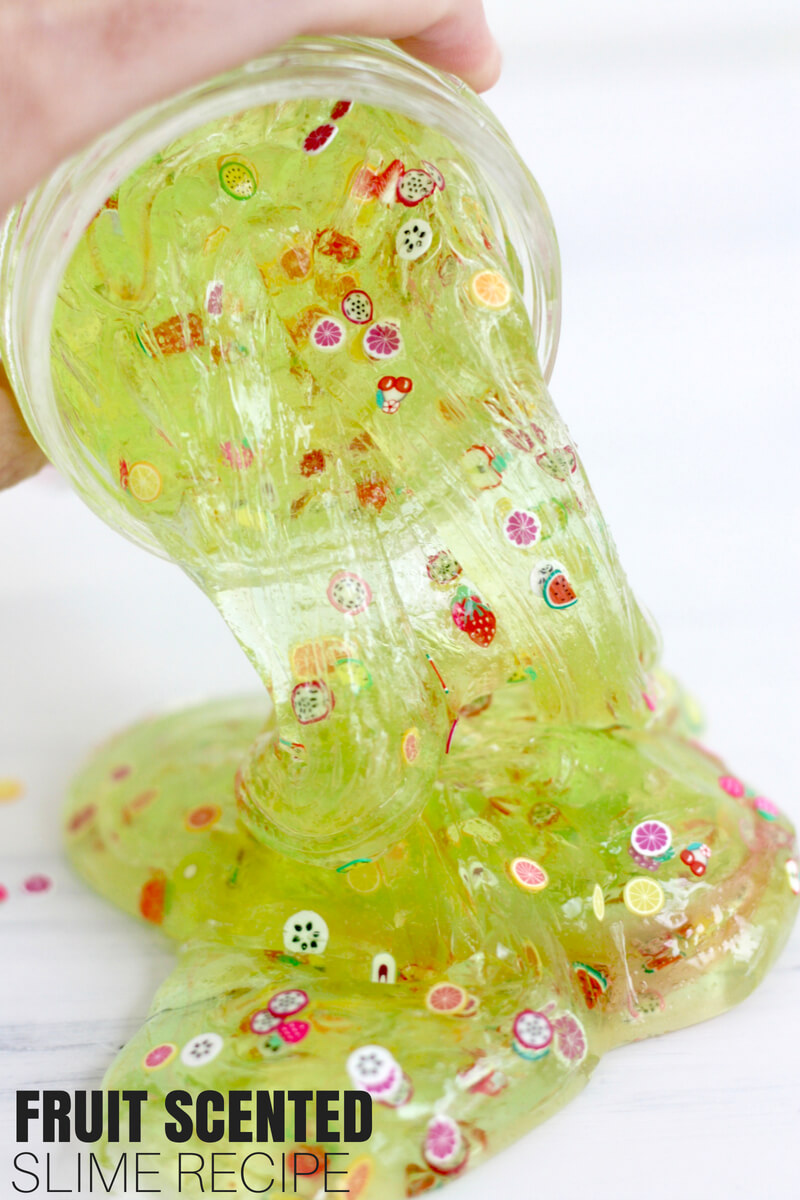 How To Make Scented Slime - Little Bins for Little Hands