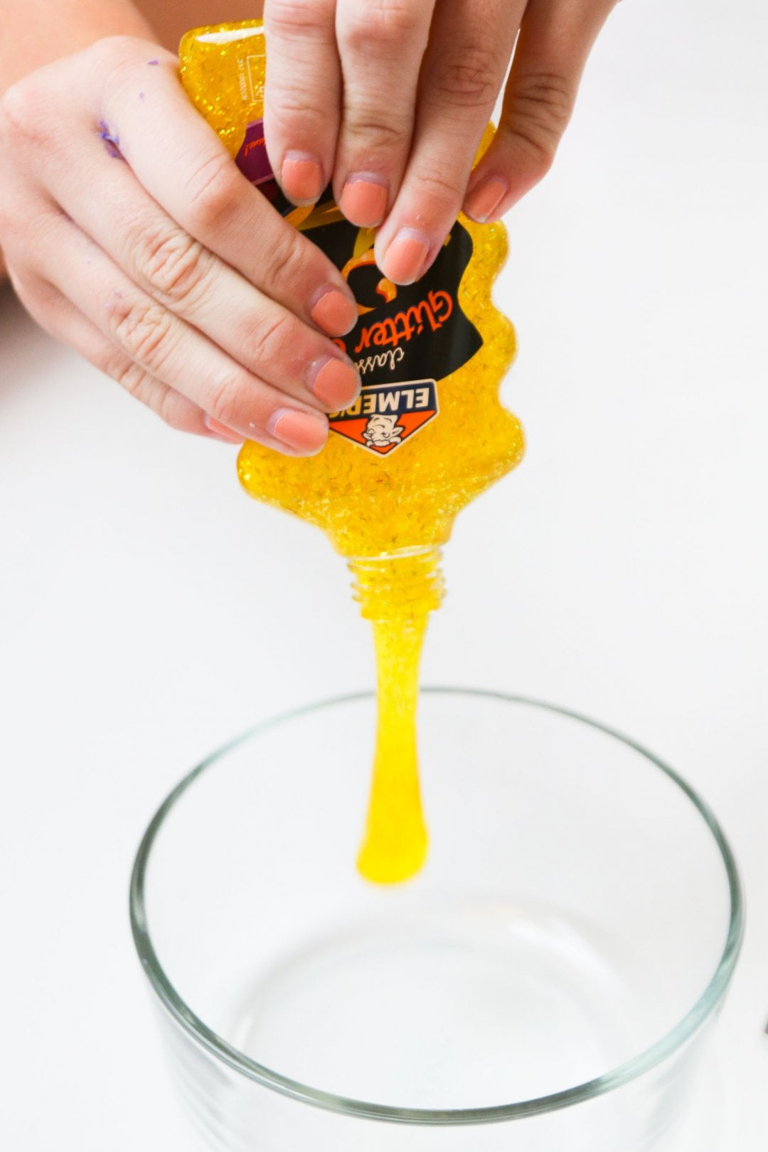 How To Make Slime With 2 Ingredients - Little Bins for Little Hands