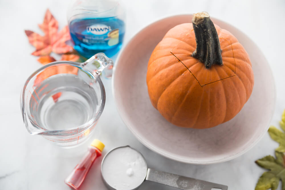 Pumpkin Volcano Experiment (Easy Fall Science for Kids)