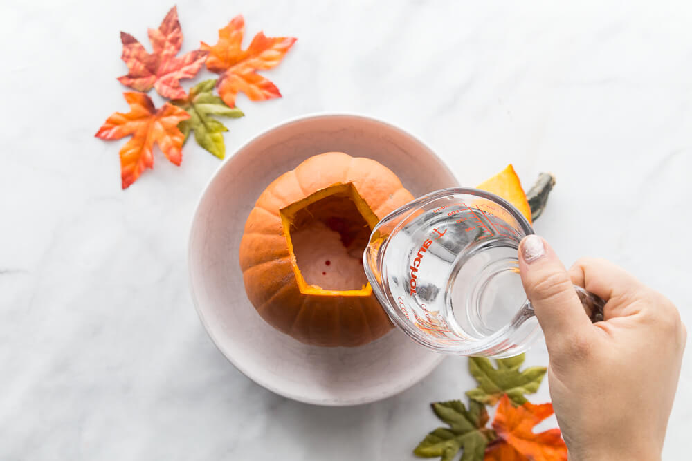 Pumpkin Volcano Experiment for Kids (Easy Fall STEM)