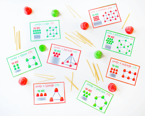 Build Gumdrop Structures - Little Bins for Little Hands