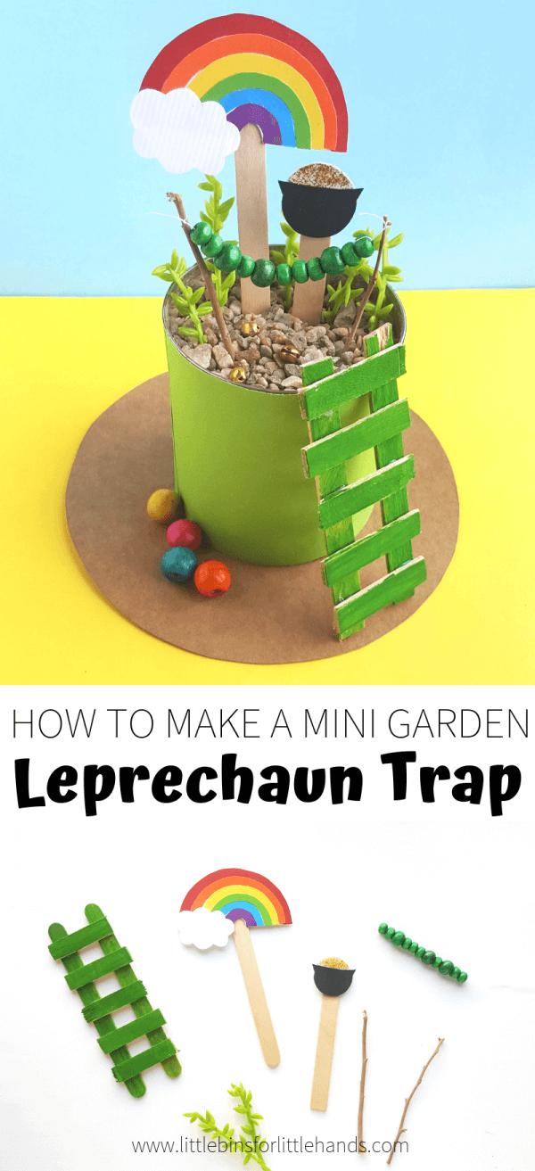 Leprechaun Trap: Mini Garden STEM Project - Little Bins for Little Hands