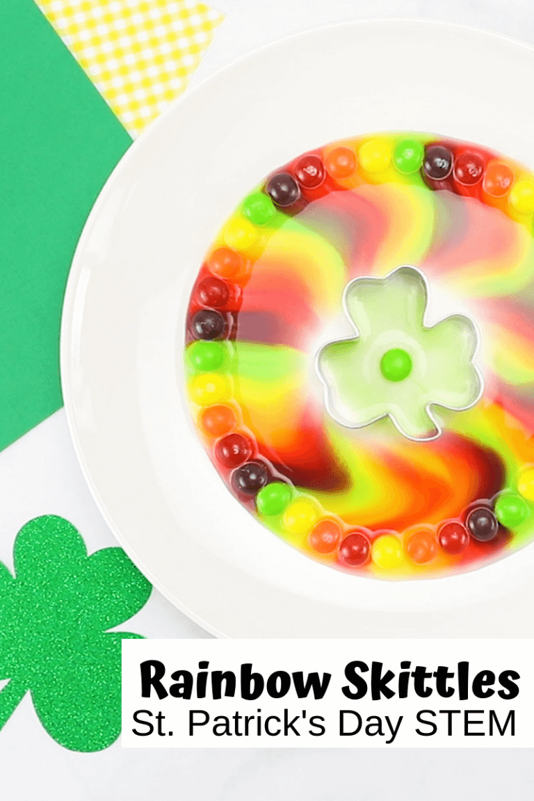 Skittles Rainbow Experiment - Little Bins for Little Hands