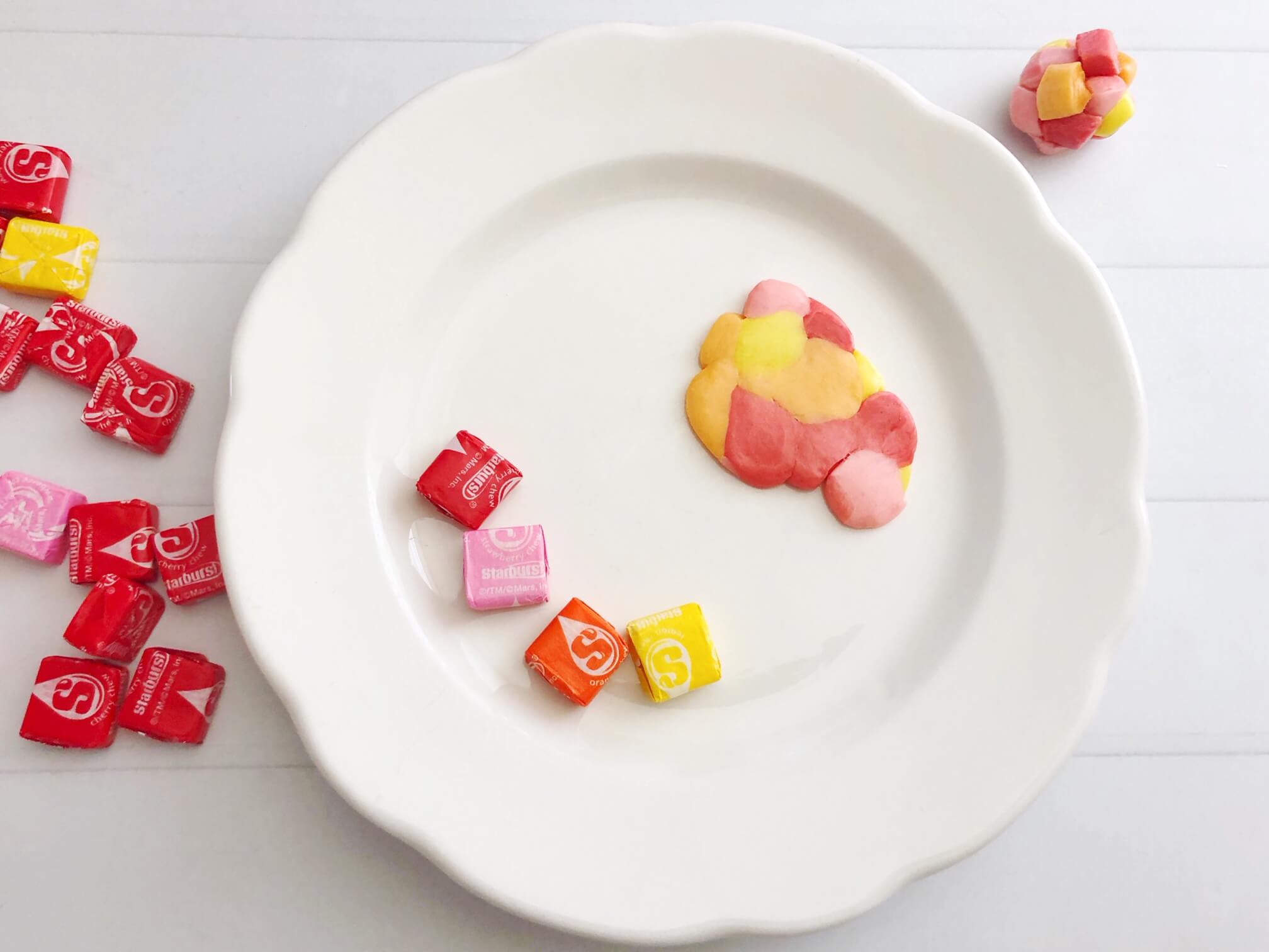 Edible Starburst Rock Cycle for Kids Geology