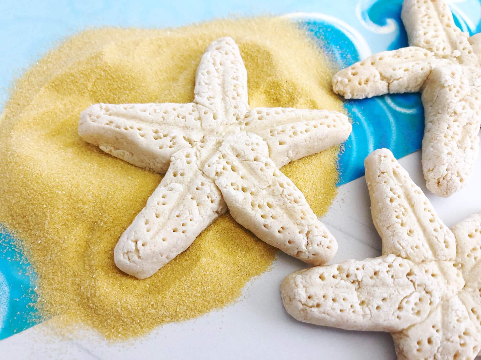 Salt Dough Starfish Craft - Little Bins for Little Hands